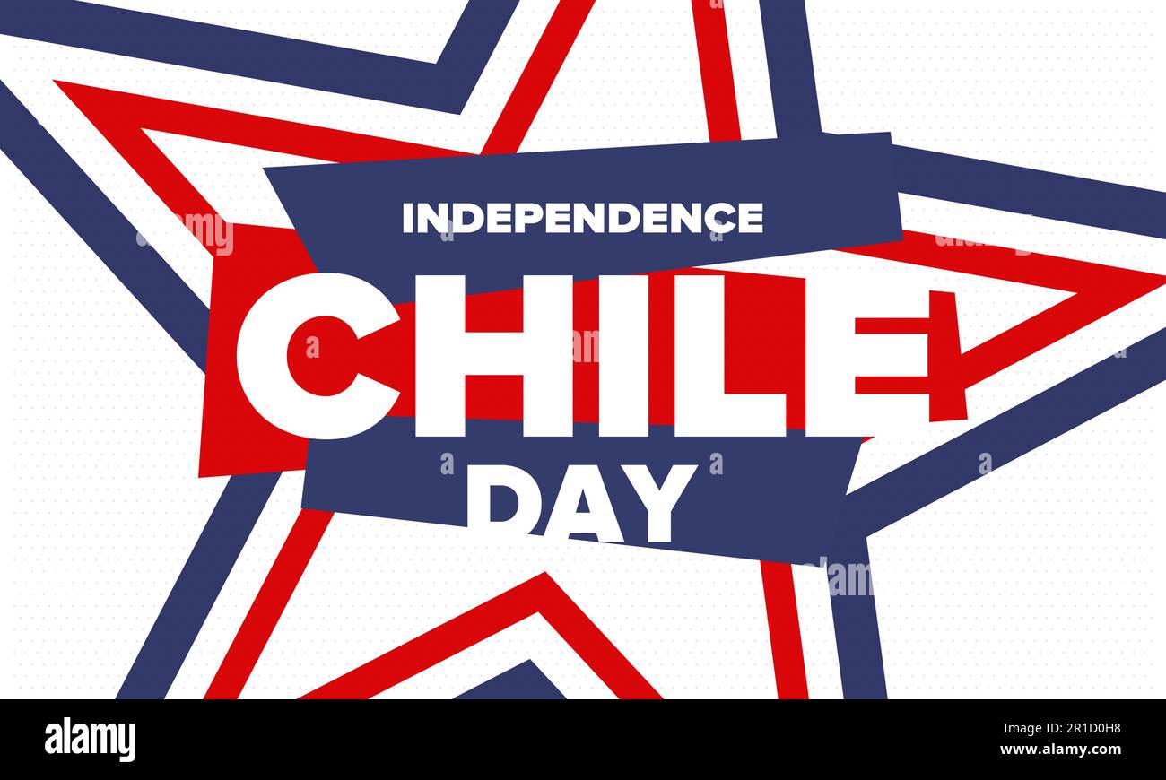 Chile Independence Day. Happy national holiday Fiestas Patrias. Freedom ...