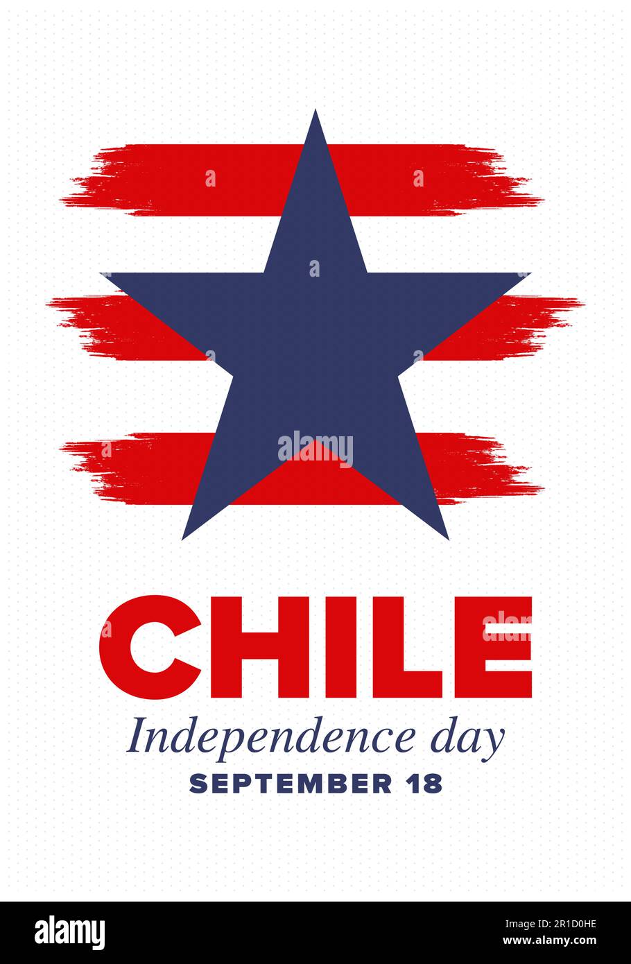 Chile Independence Day. Happy national holiday Fiestas Patrias. Freedom ...