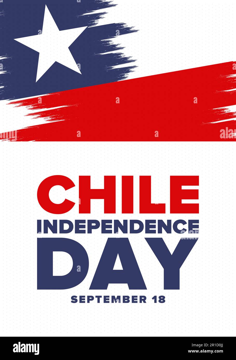 Chile Independence Day. Happy national holiday Fiestas Patrias. Freedom ...