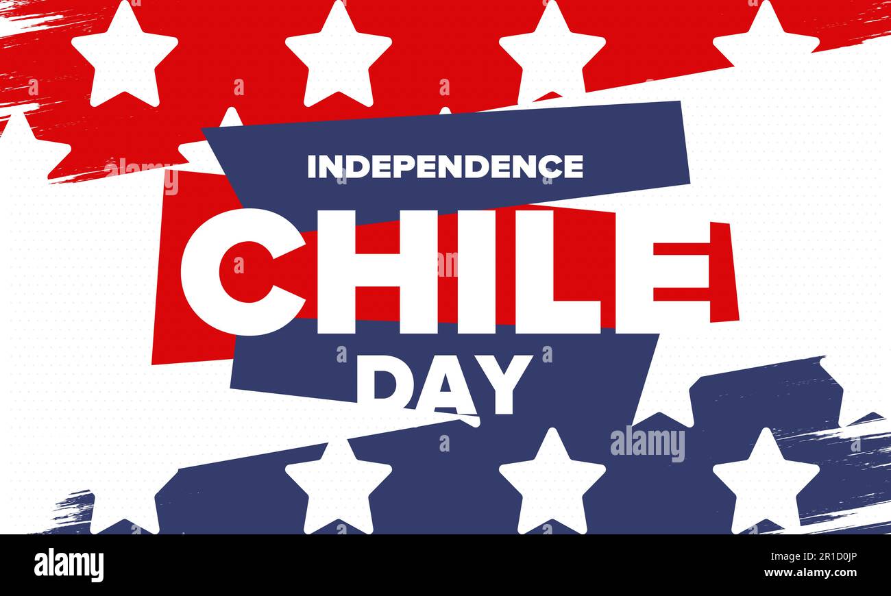 Chile Independence Day. Happy national holiday Fiestas Patrias. Freedom ...