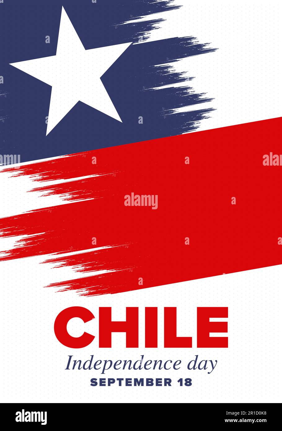 Chile Independence Day. Happy national holiday Fiestas Patrias. Freedom ...