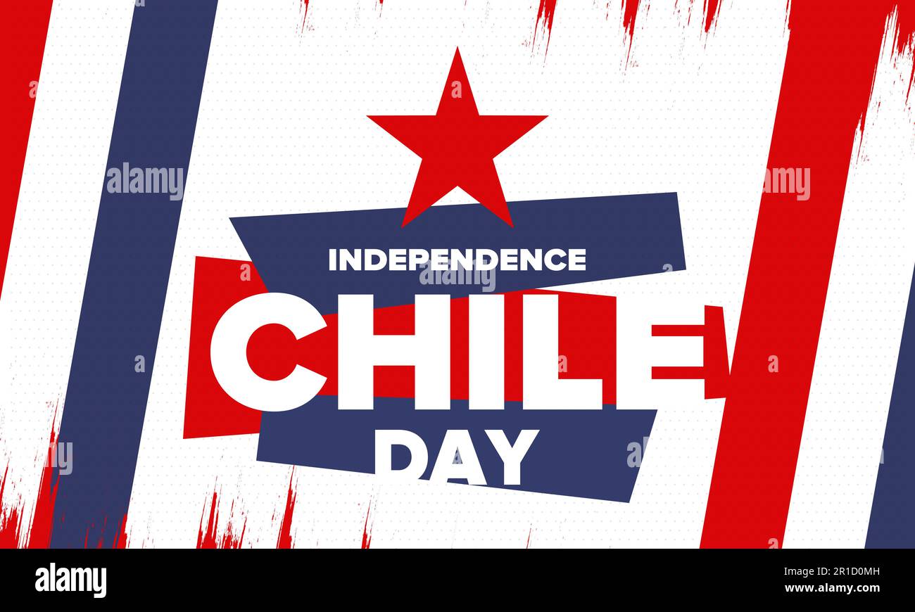 Chile Independence Day. Happy national holiday Fiestas Patrias. Freedom ...