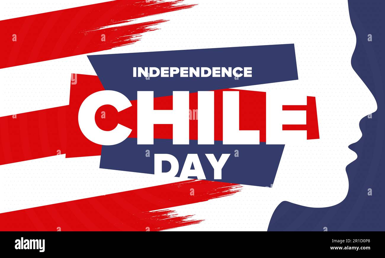 Chile Independence Day. Happy national holiday Fiestas Patrias. Freedom ...