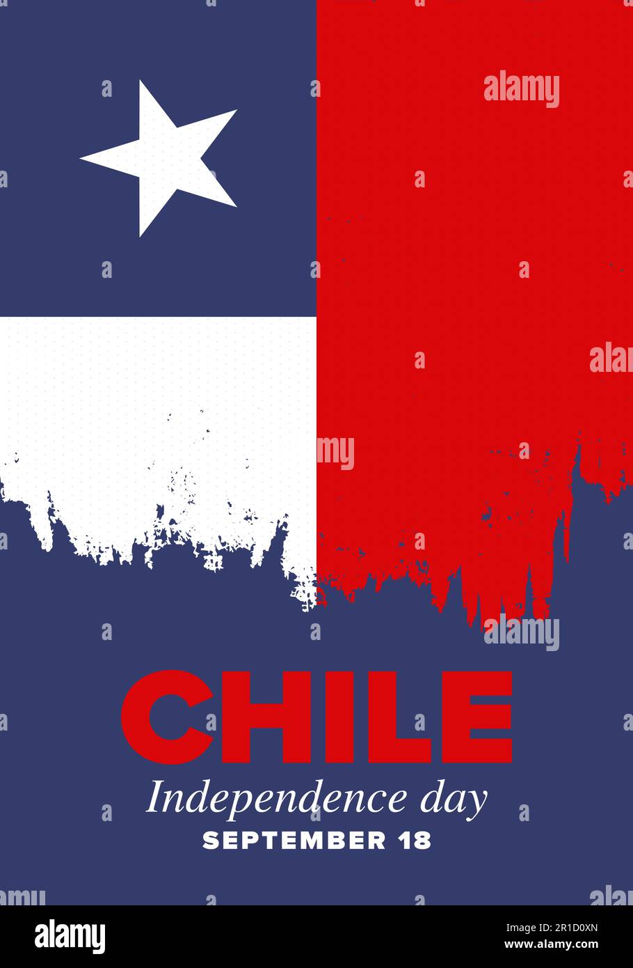 Chile Independence Day. Happy national holiday Fiestas Patrias. Freedom ...