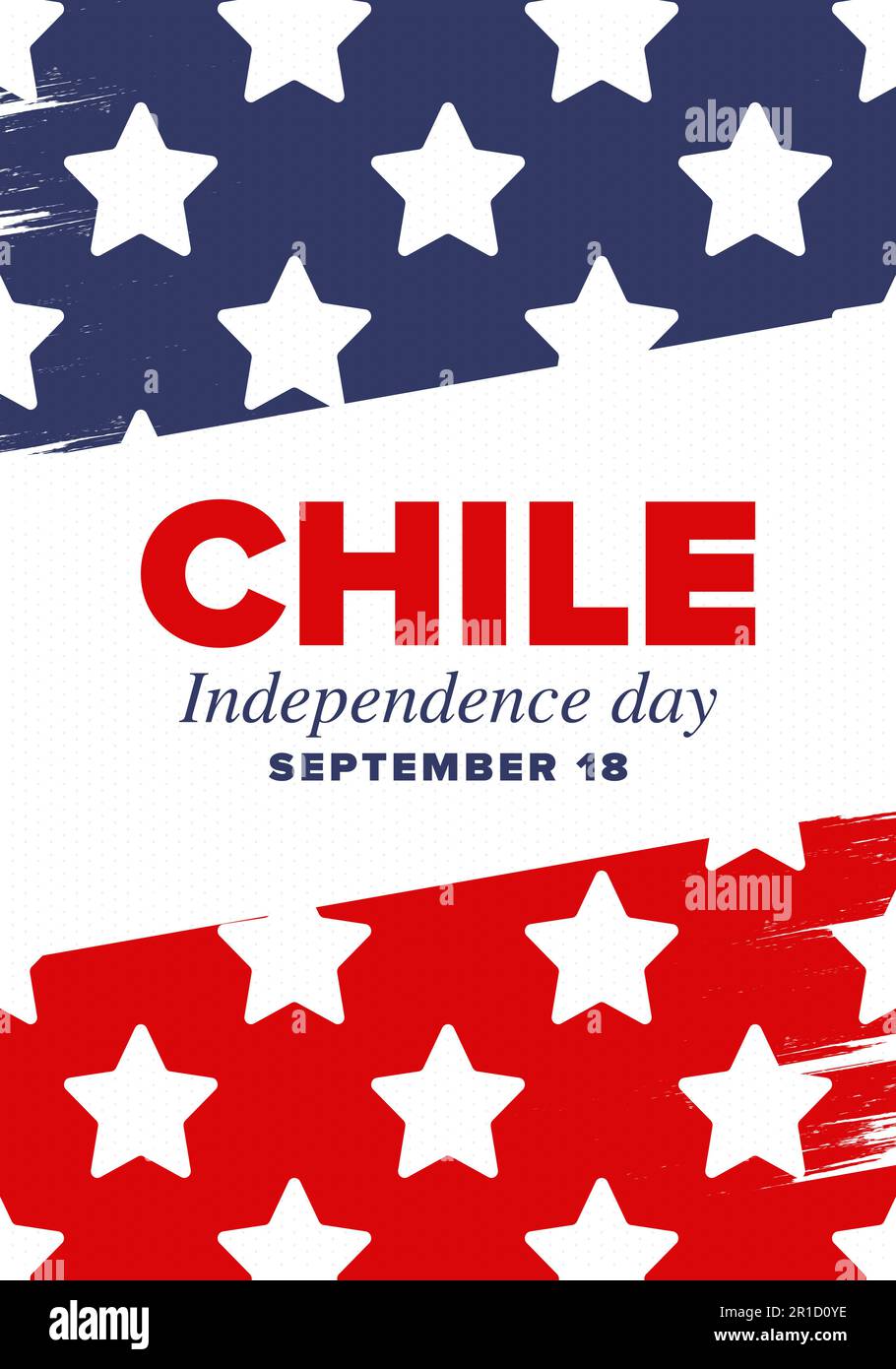Chile Independence Day. Happy national holiday Fiestas Patrias. Freedom ...