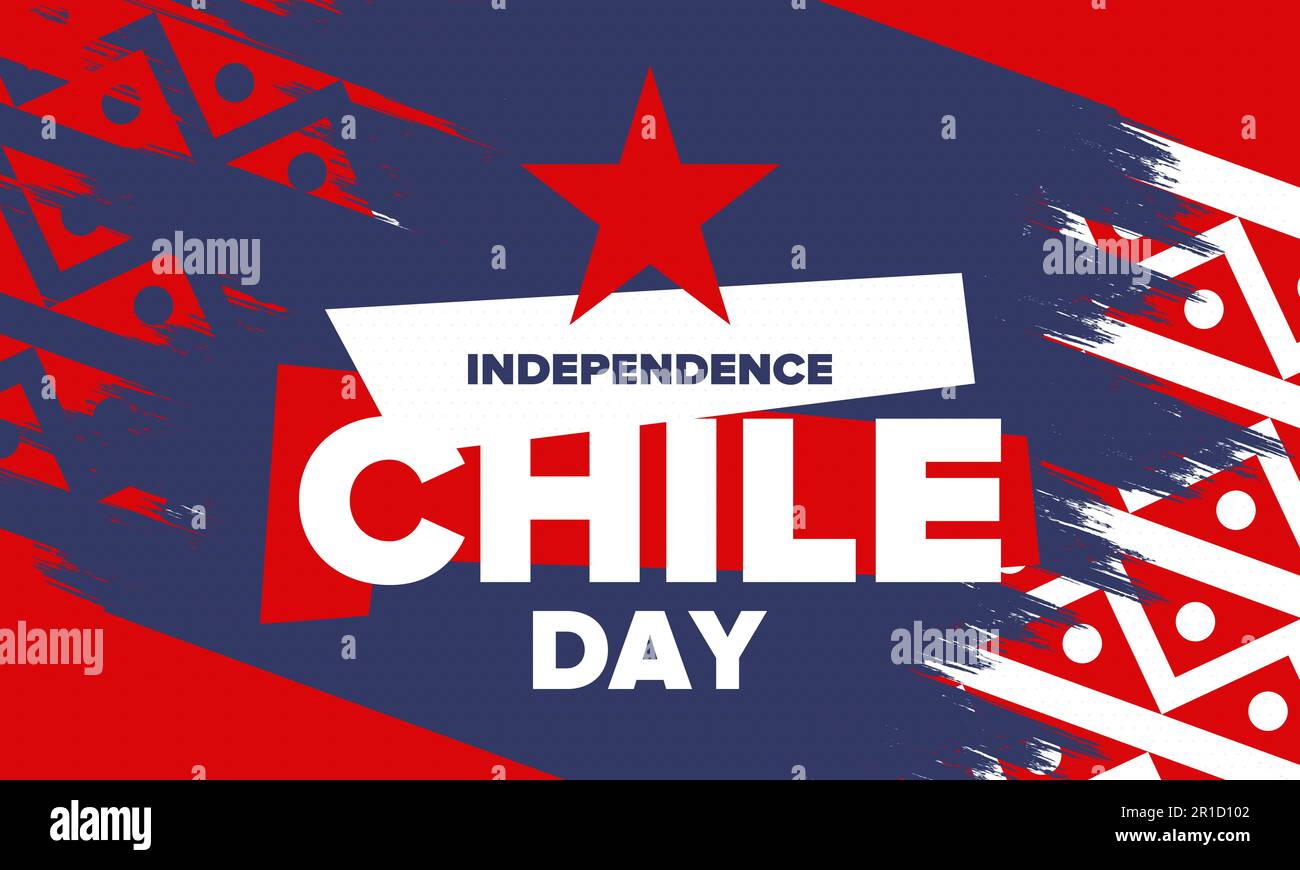 Chile Independence Day. Happy national holiday Fiestas Patrias. Freedom ...