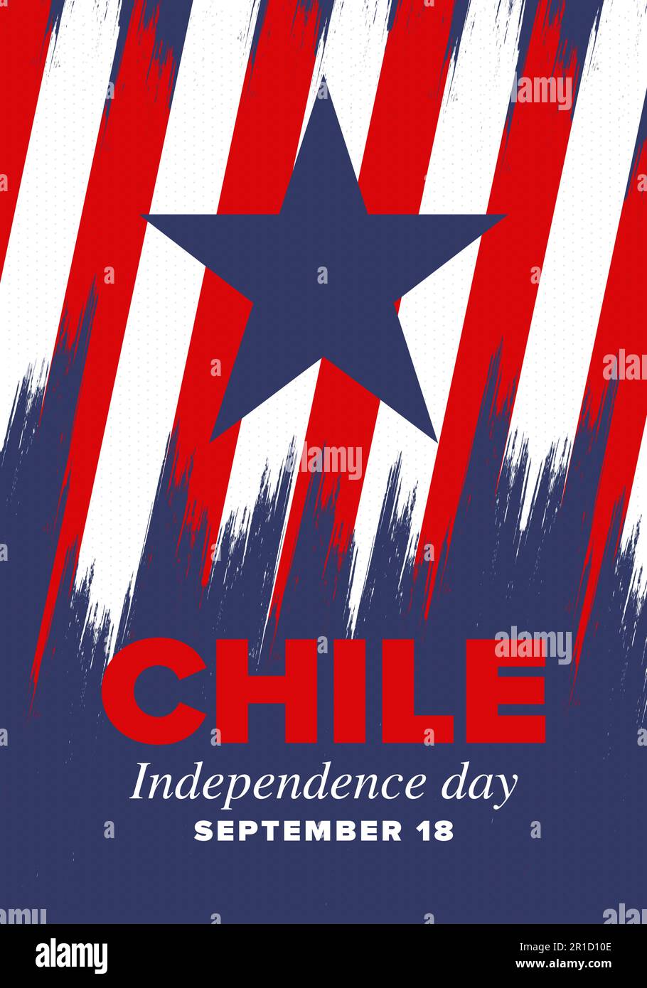 Chile Independence Day. Happy national holiday Fiestas Patrias. Freedom ...