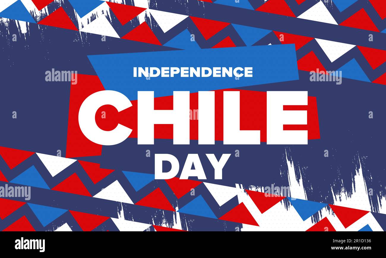 Chile Independence Day. Happy national holiday Fiestas Patrias. Freedom ...