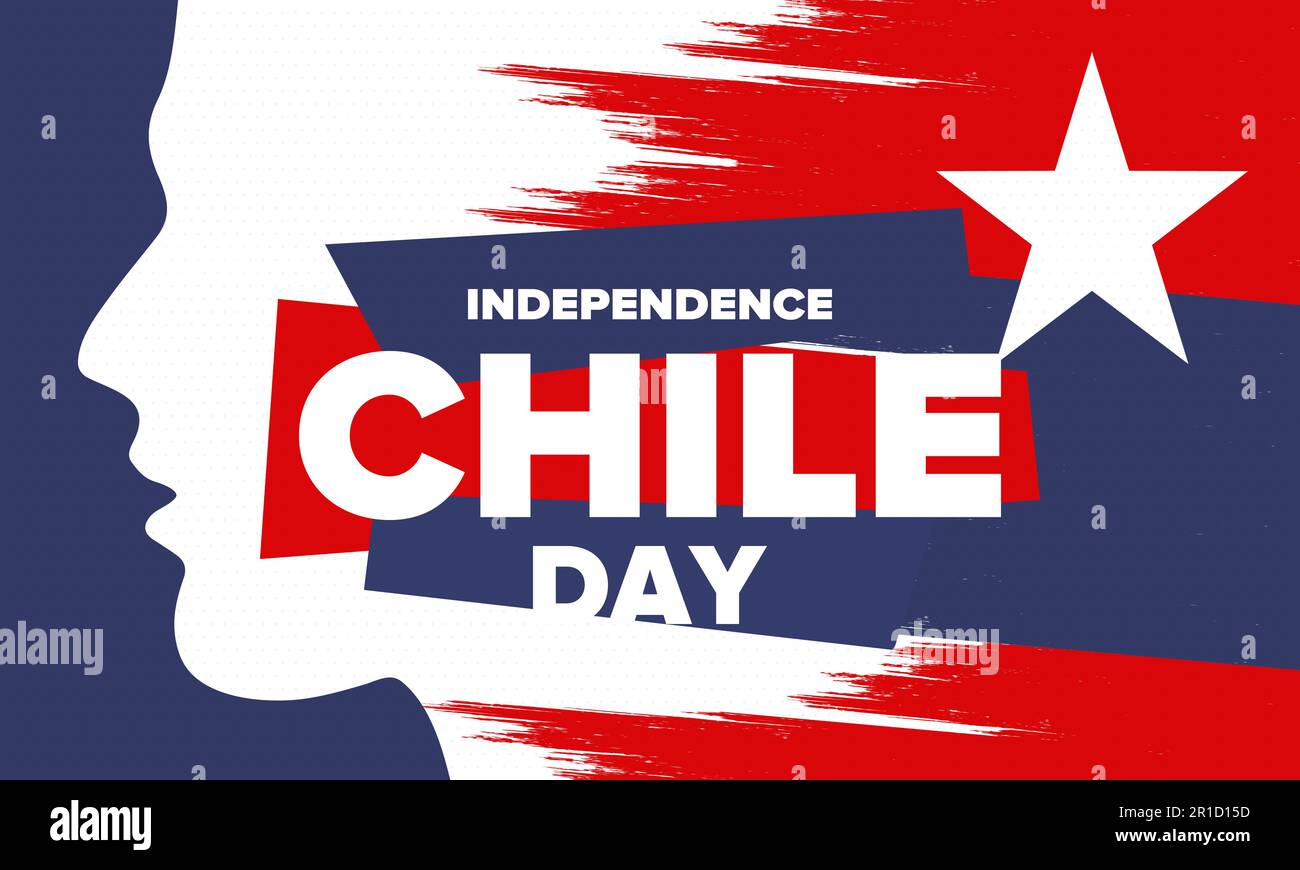 Chile Independence Day. Happy national holiday Fiestas Patrias. Freedom ...