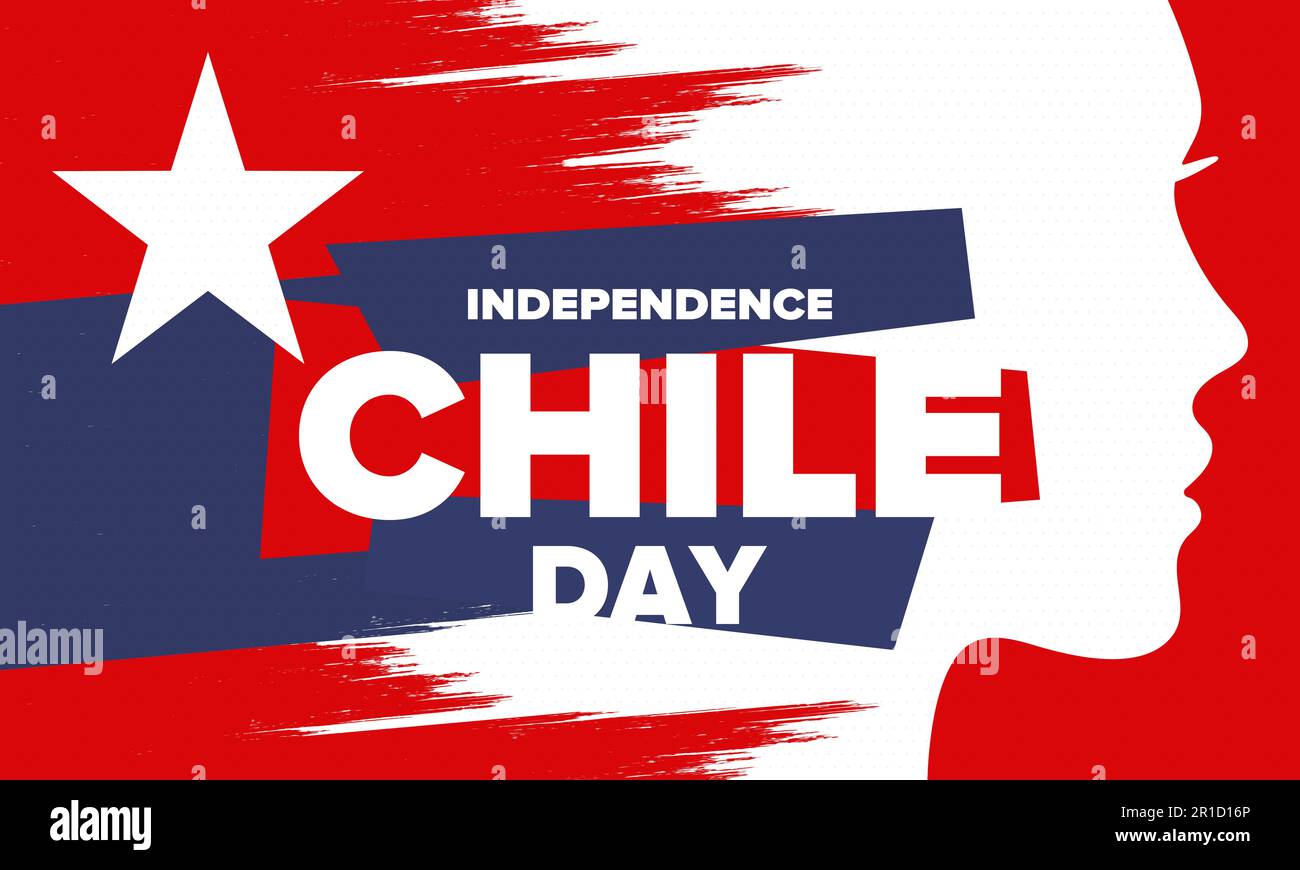 Chile Independence Day. Happy national holiday Fiestas Patrias. Freedom ...