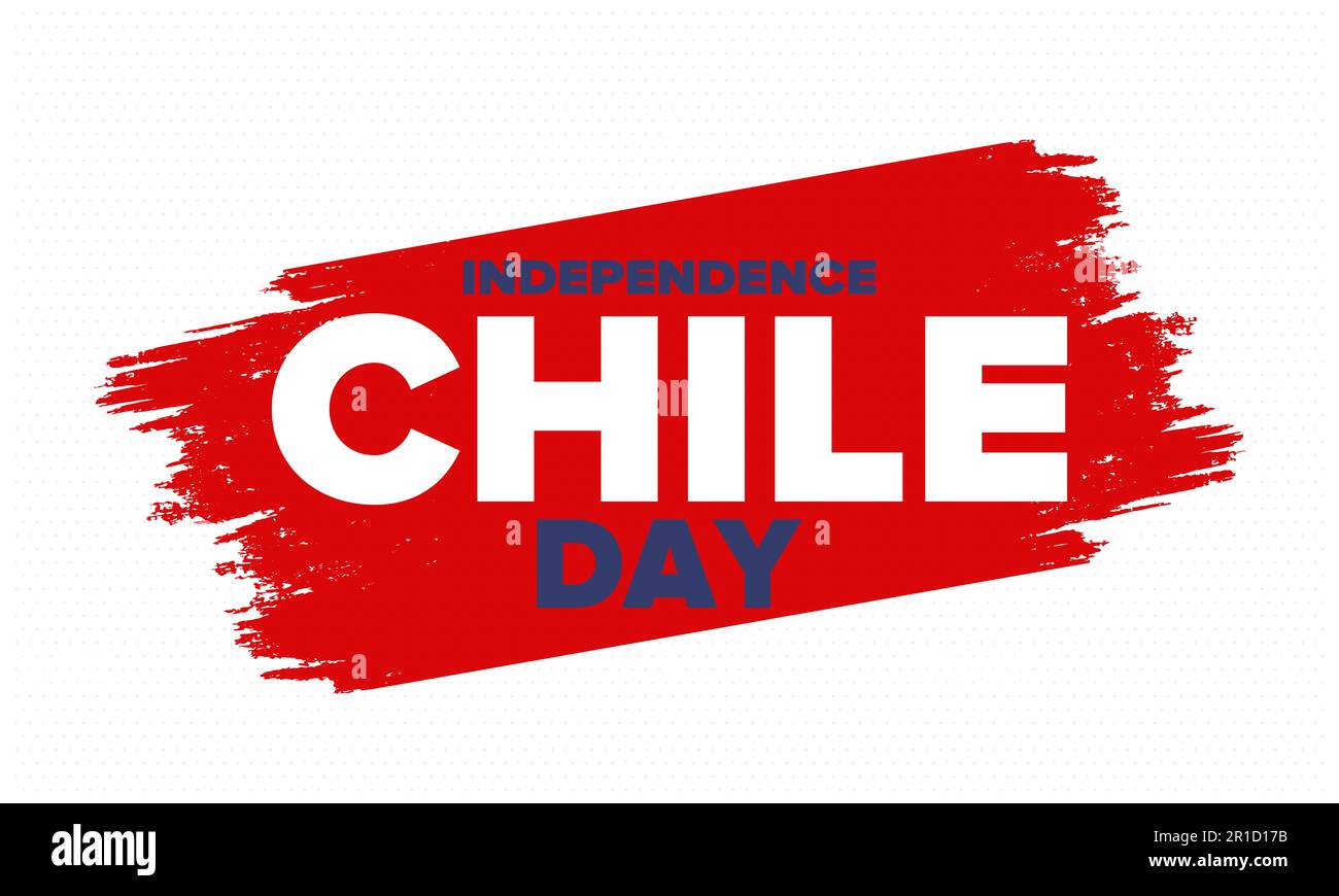Chile Independence Day. Happy national holiday Fiestas Patrias. Freedom ...