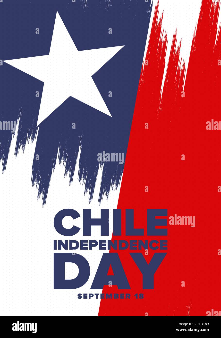 Chile Independence Day. Happy national holiday Fiestas Patrias. Freedom ...