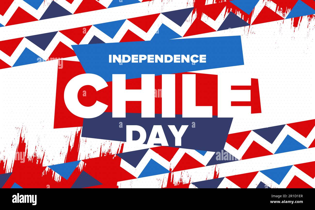 Chile Independence Day. Happy national holiday Fiestas Patrias. Freedom ...