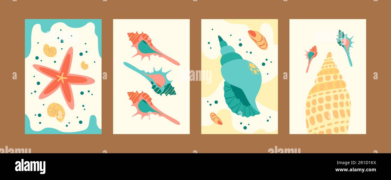 Posters of seashells hi-res stock photography and images - Alamy