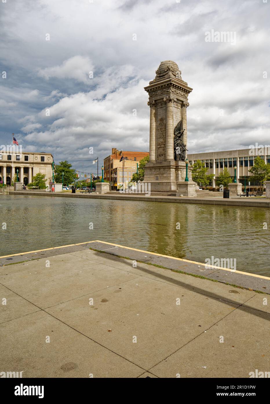 Soldiers and Sailors Monument in Clinton Square, Syracuse, is dedicated ...