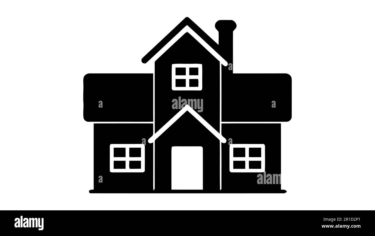 Home vector image. Vector illustration isolated on white background ...