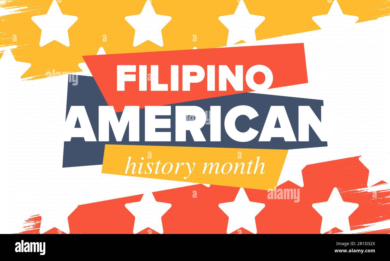 Filipino American History Month. Happy holiday. Celebrate annual in ...