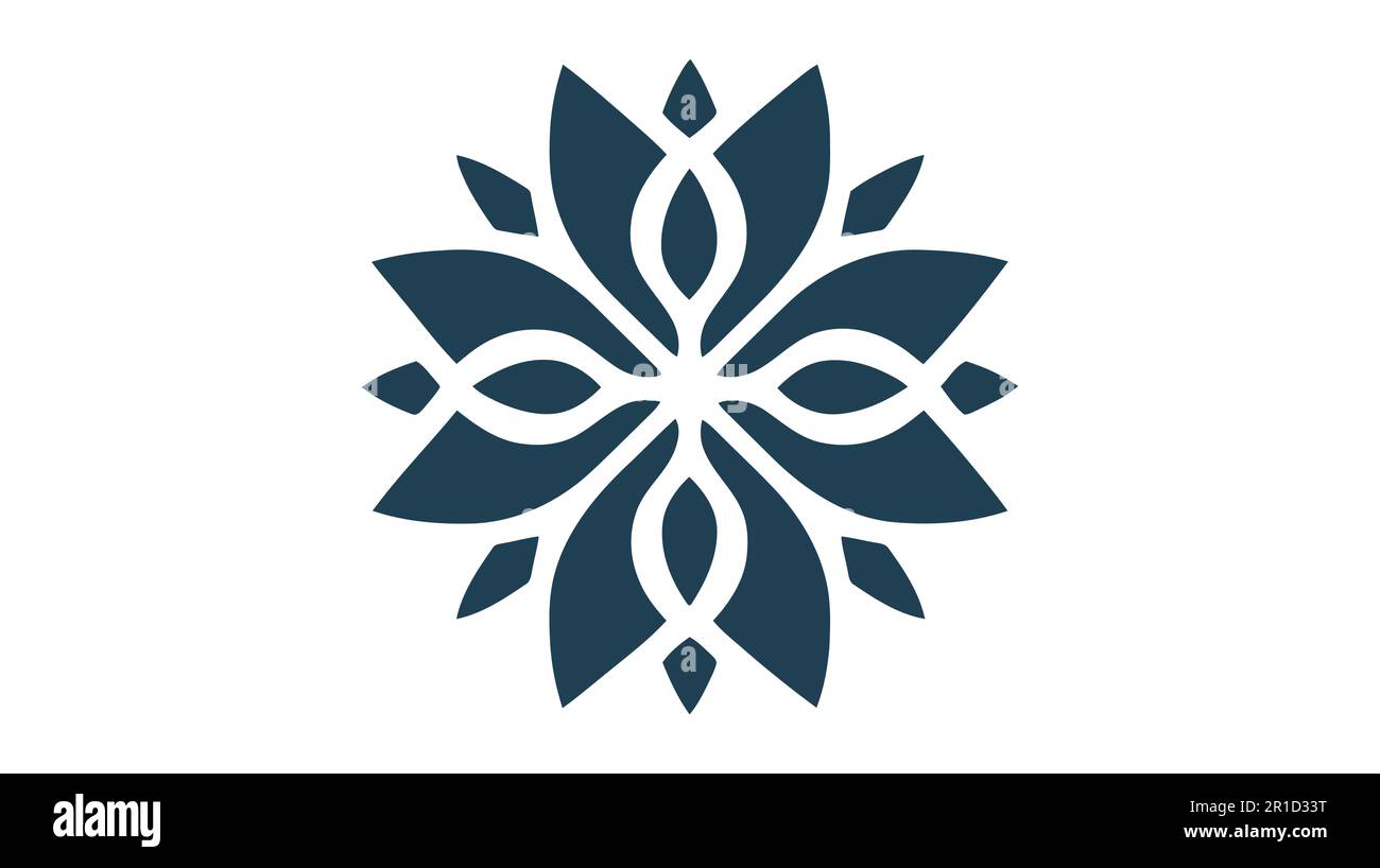 Snowflake icon, vector logo isolated on white background Stock Vector ...