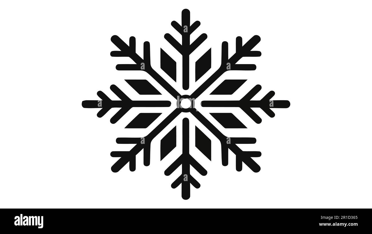 Snowflake icon, vector logo isolated on white background Stock Vector ...