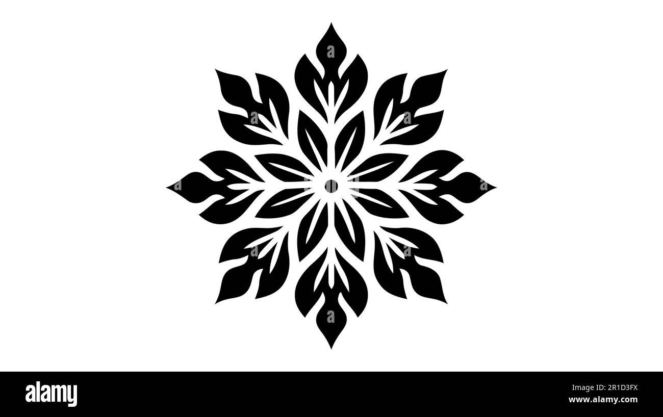 Snowflake icon, vector logo isolated on white background Stock Vector ...