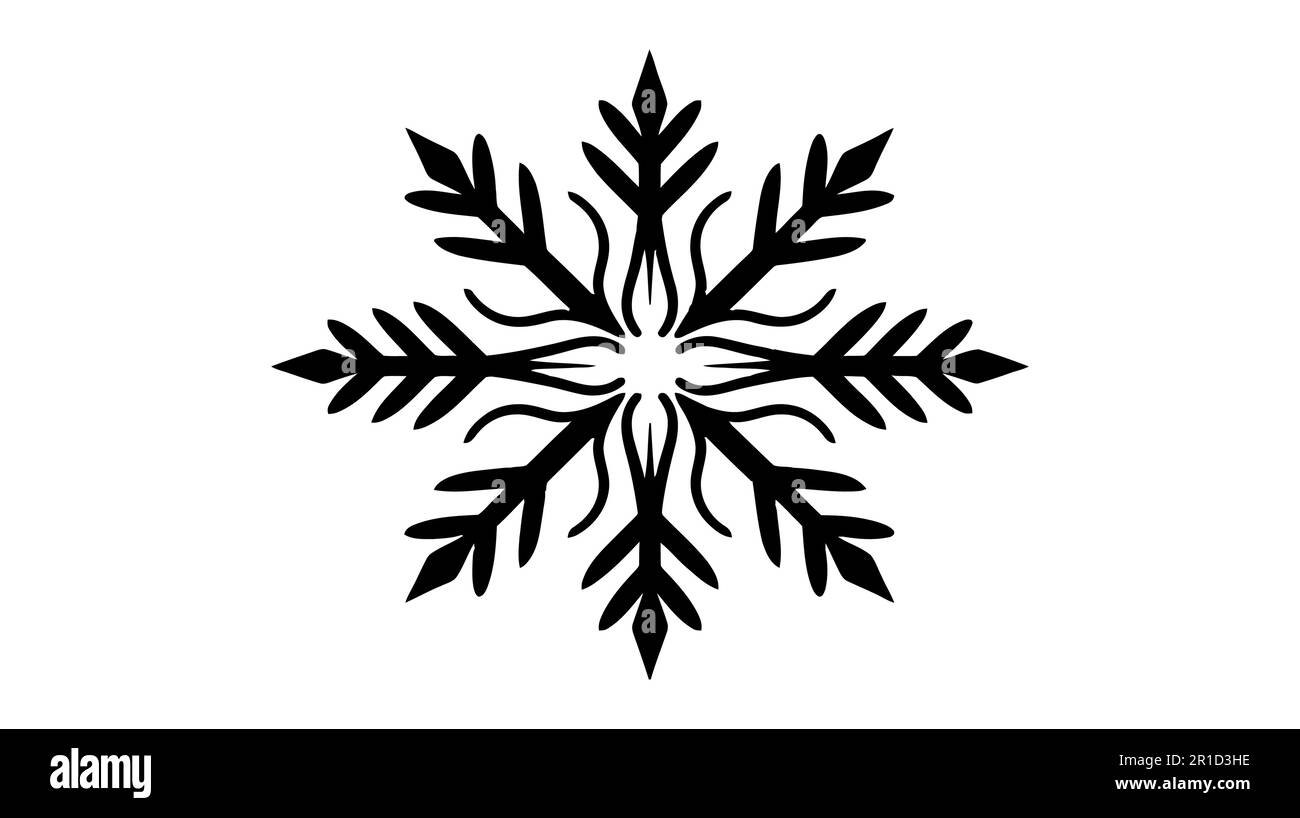 Snowflake icon, vector logo isolated on white background Stock Vector ...