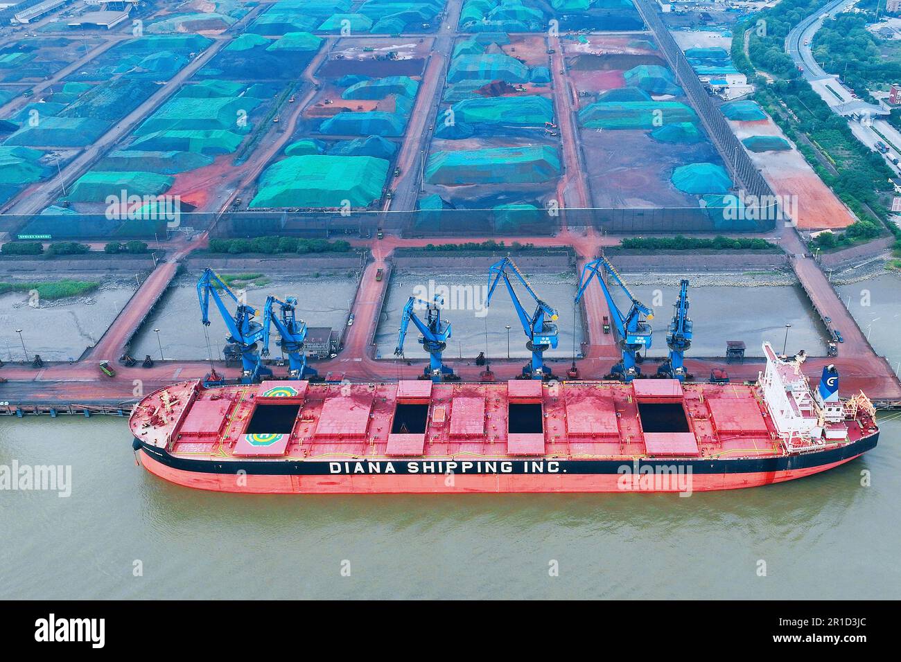 RUGAO, CHINA - MAY 13, 2023 - A Marshall Islands-registered "DIANA ...