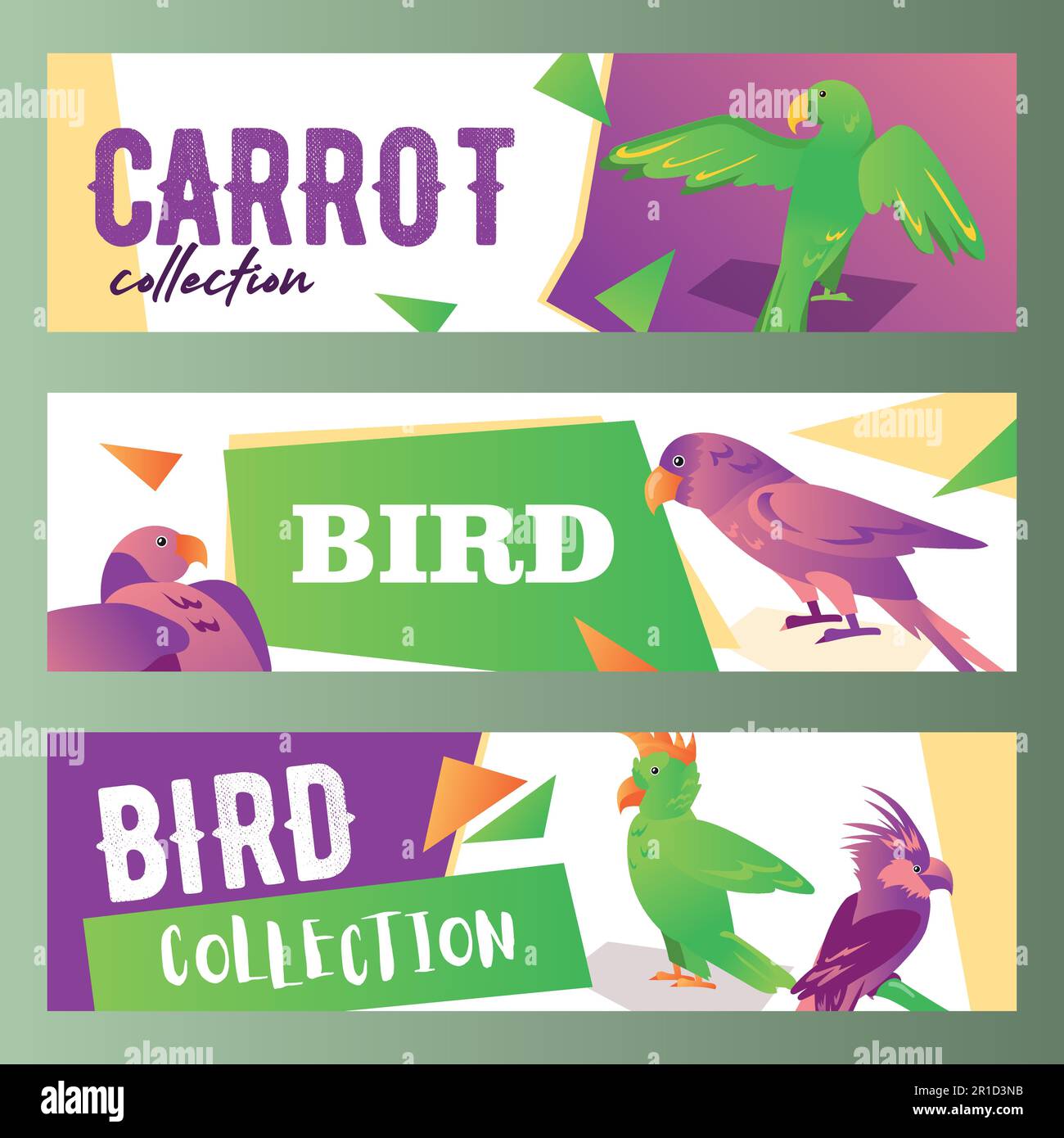 Parrots of indonesia Stock Vector Images - Alamy