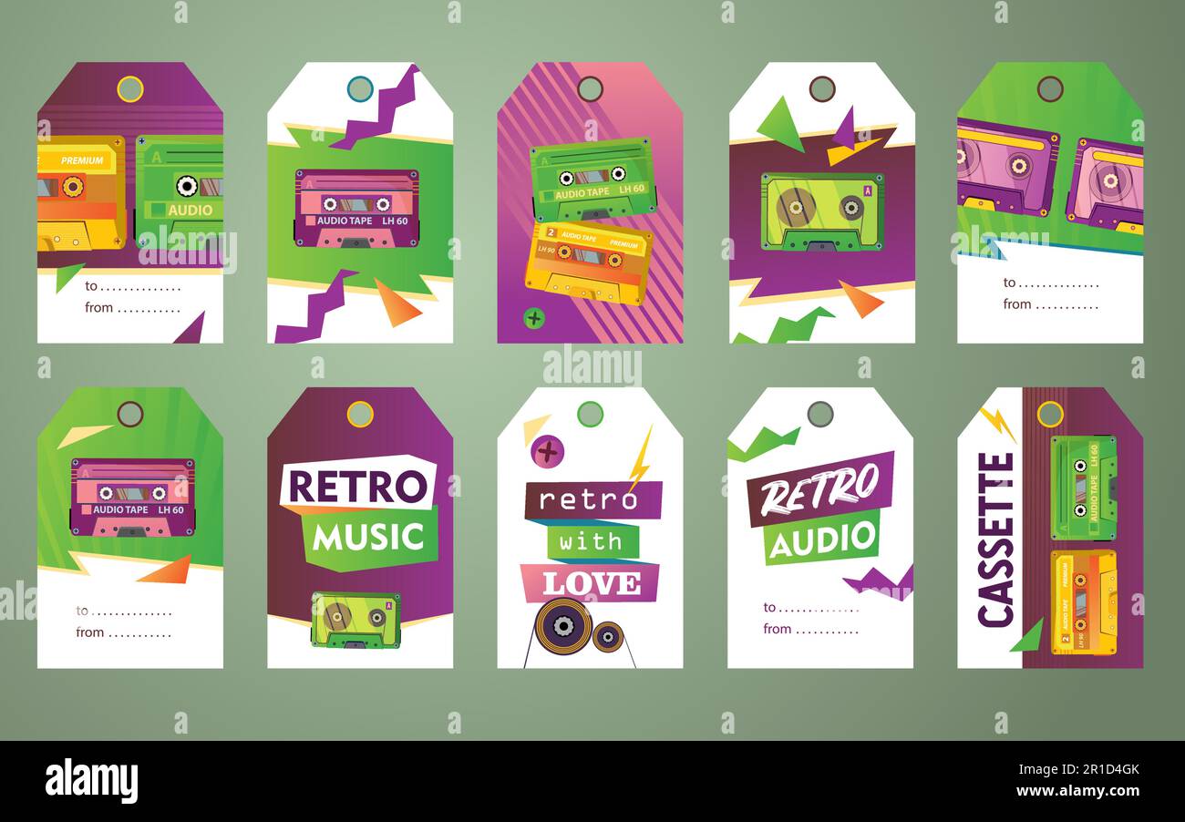 Record labels Stock Vector Images - Alamy