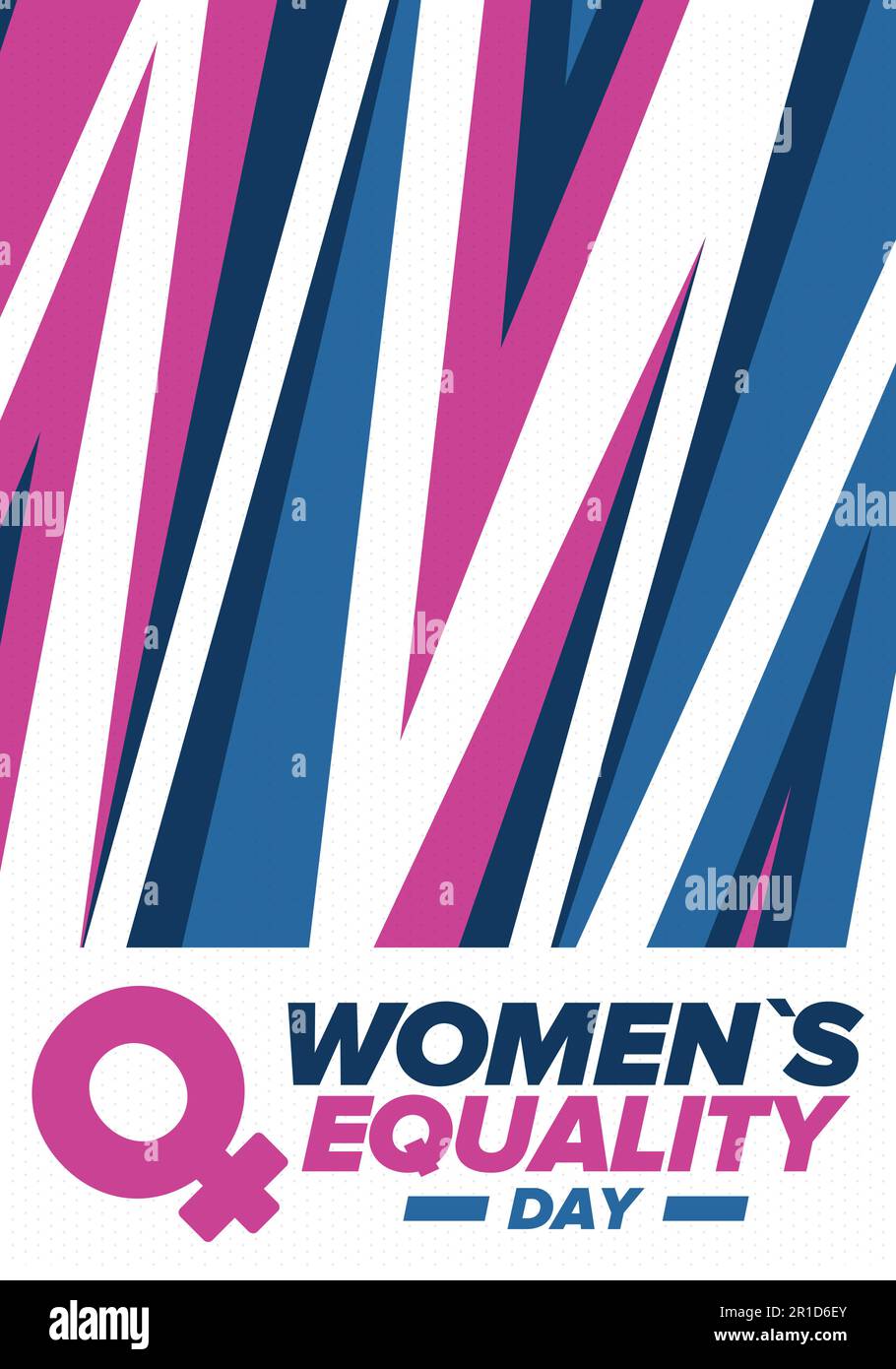 Women's Equality Day in United States. Female holiday, celebrated in ...