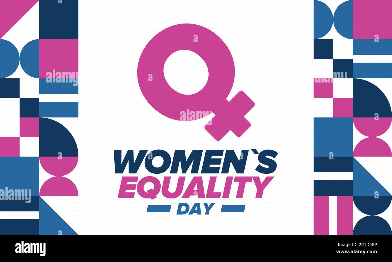 Women's Equality Day in United States. Female holiday, celebrated in ...