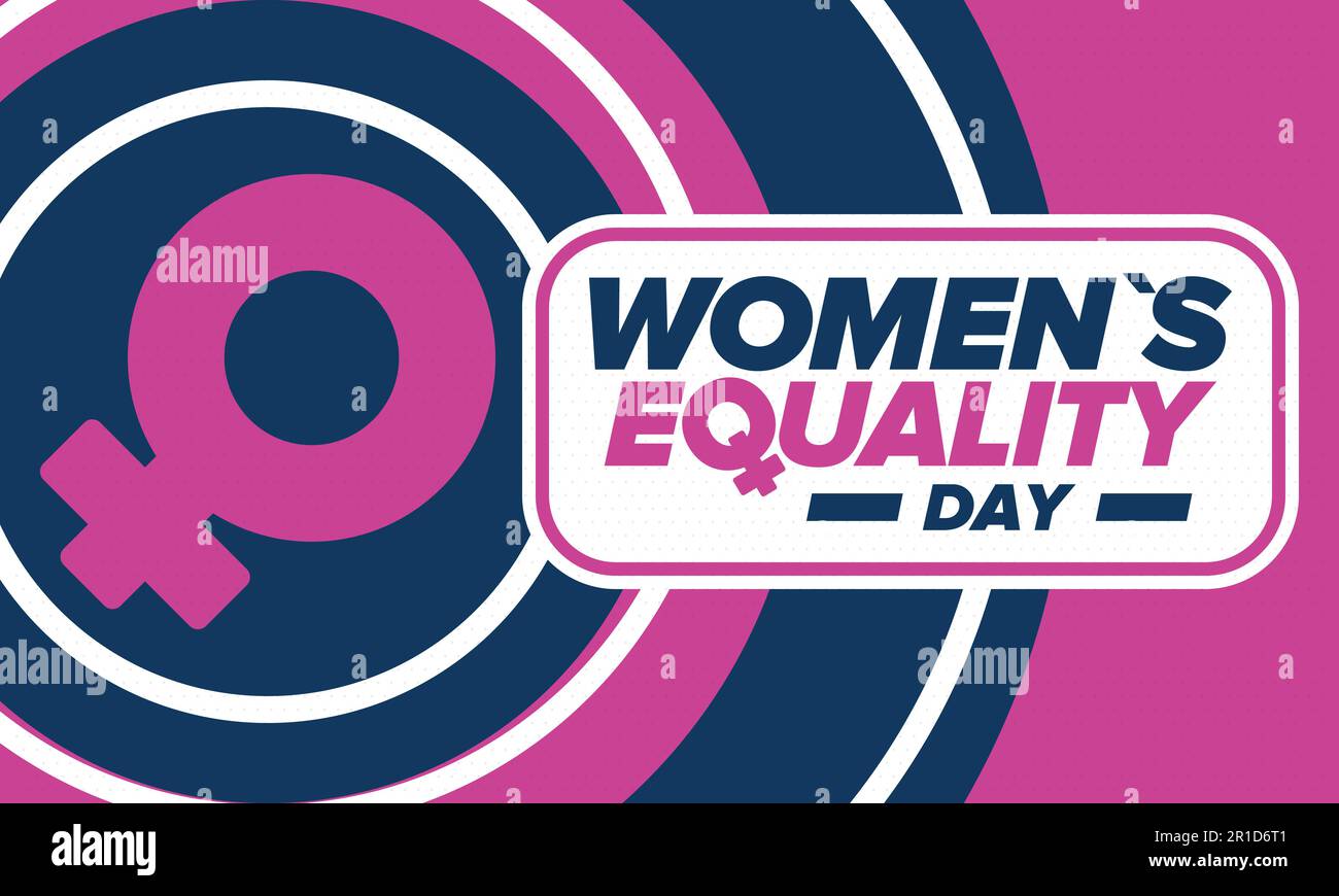 Women's Equality Day in United States. Female holiday, celebrated in ...