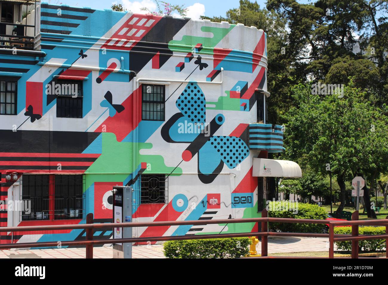 Funky house in San Jose, Costa Rica Stock Photo - Alamy