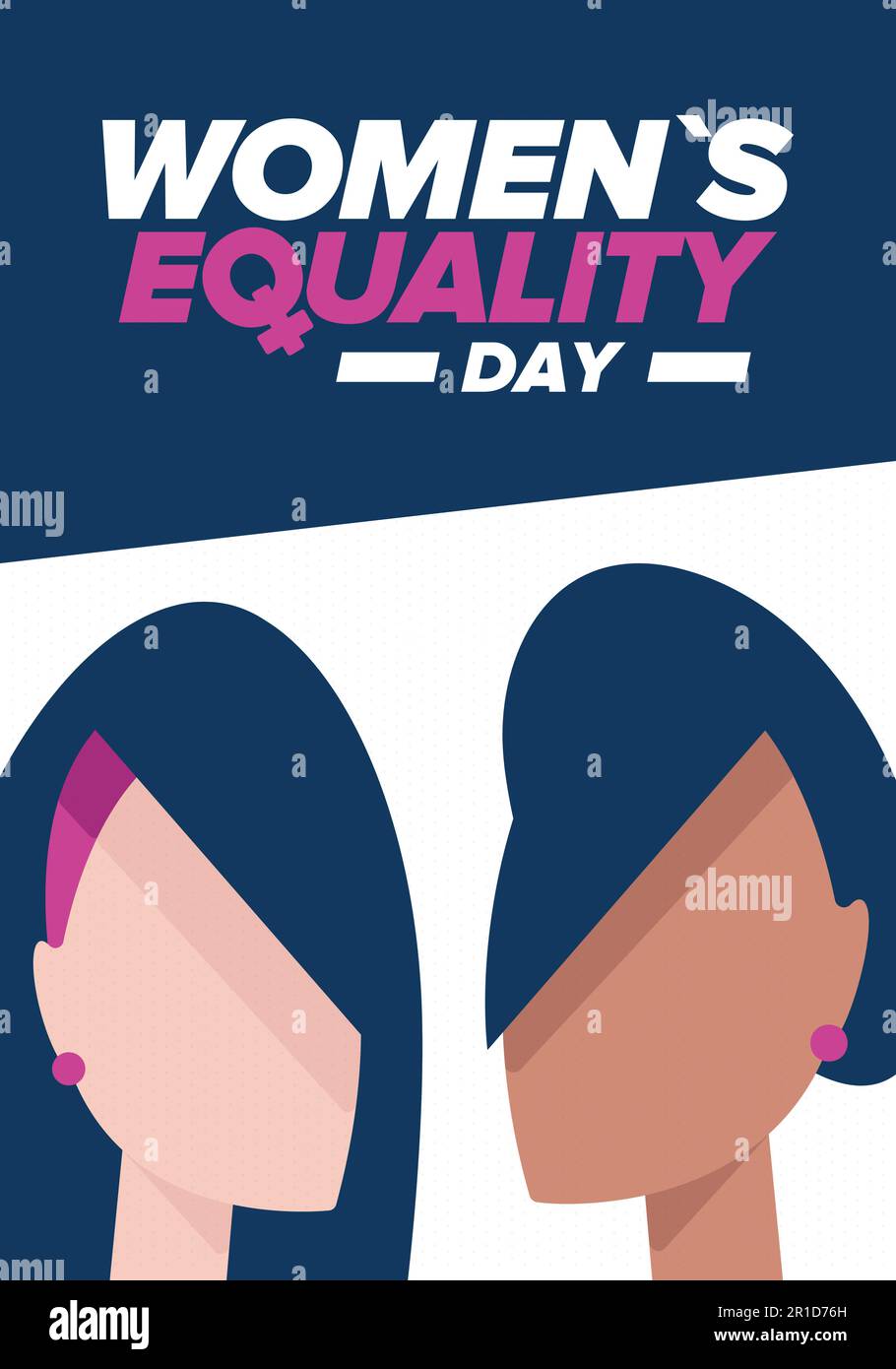 Women's Equality Day in United States. Female holiday, celebrated in ...