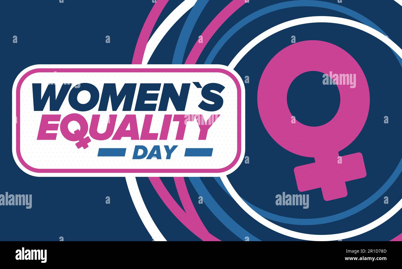 Women's Equality Day in United States. Female holiday, celebrated in ...