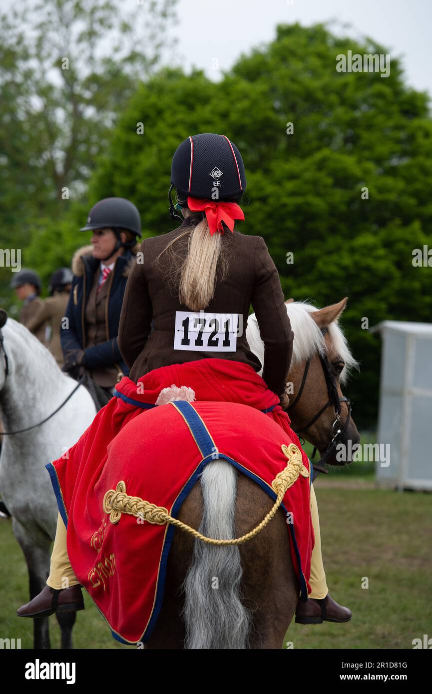 Windsor, Berkshire, UK. 13th May, 2023. It was another busy day at Royal Windsor Horse Show in ...