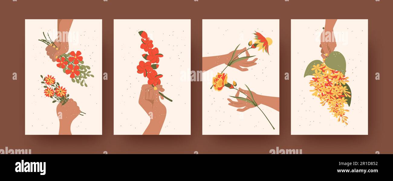 Floristic wallpaper Stock Vector Images - Alamy