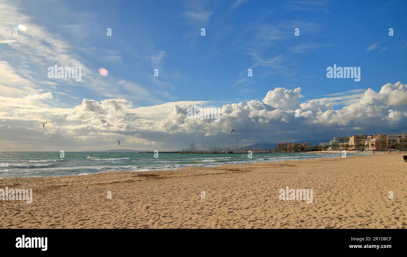Can pastilla beach mallorca majorca hi-res stock photography and images ...