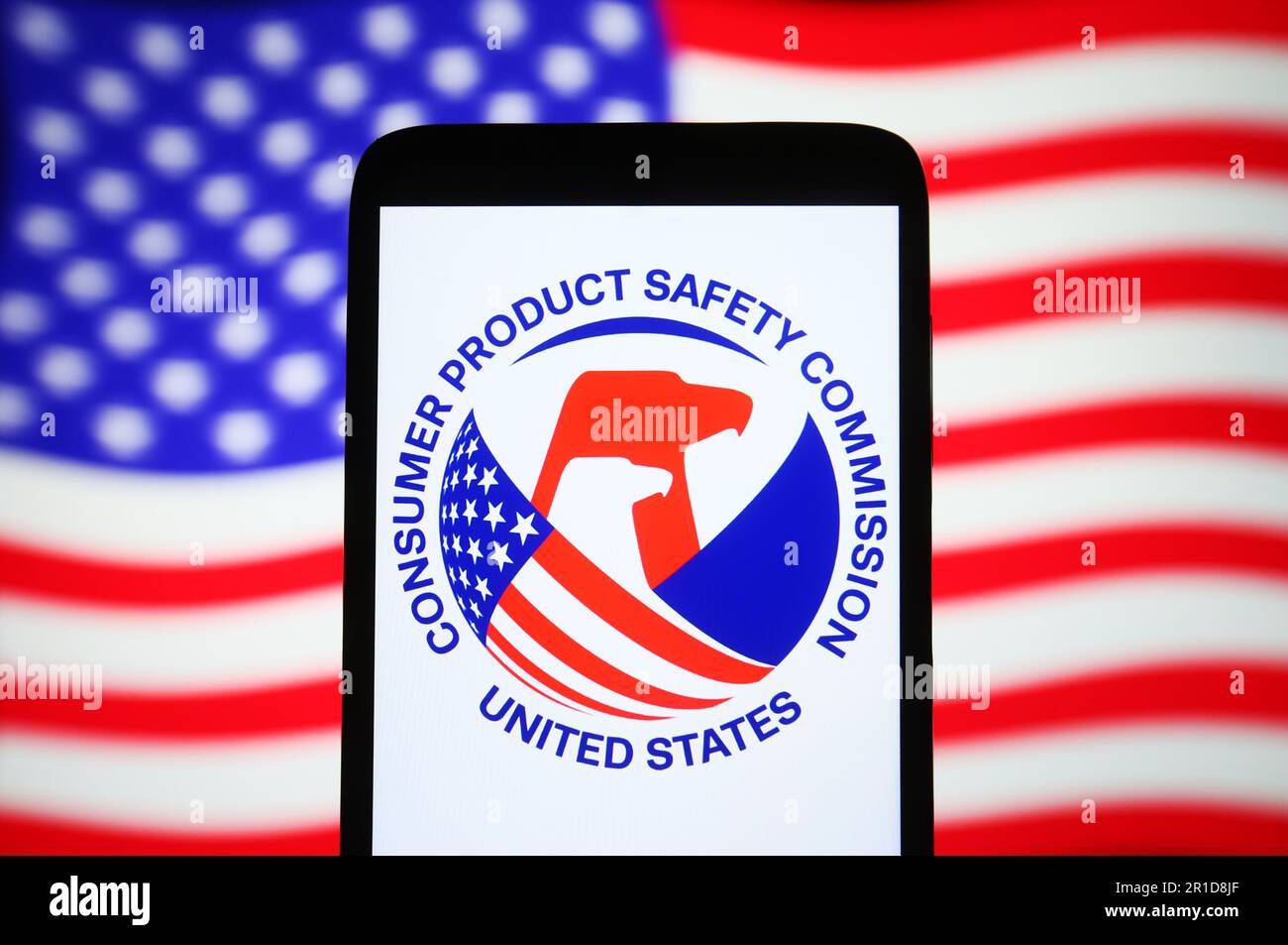 In this photo illustration, a United States Consumer Product Safety ...