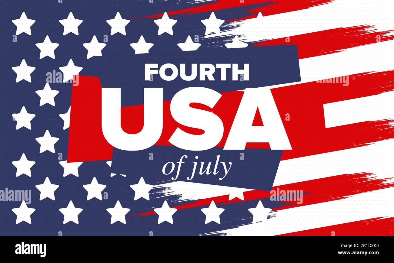 Independence Day in United States of America. Fourth of July. Happy ...
