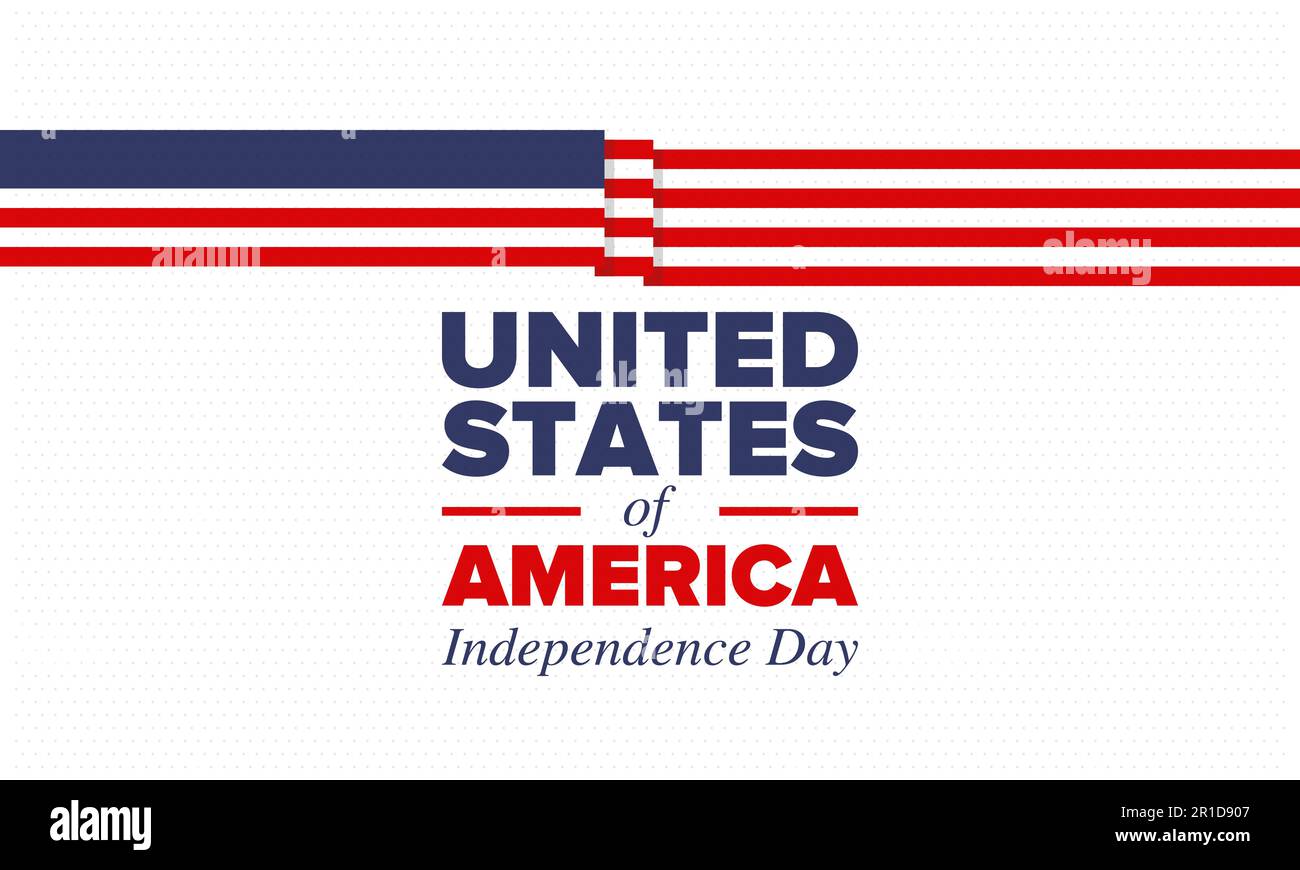 Independence Day in United States of America. Fourth of July. Happy ...