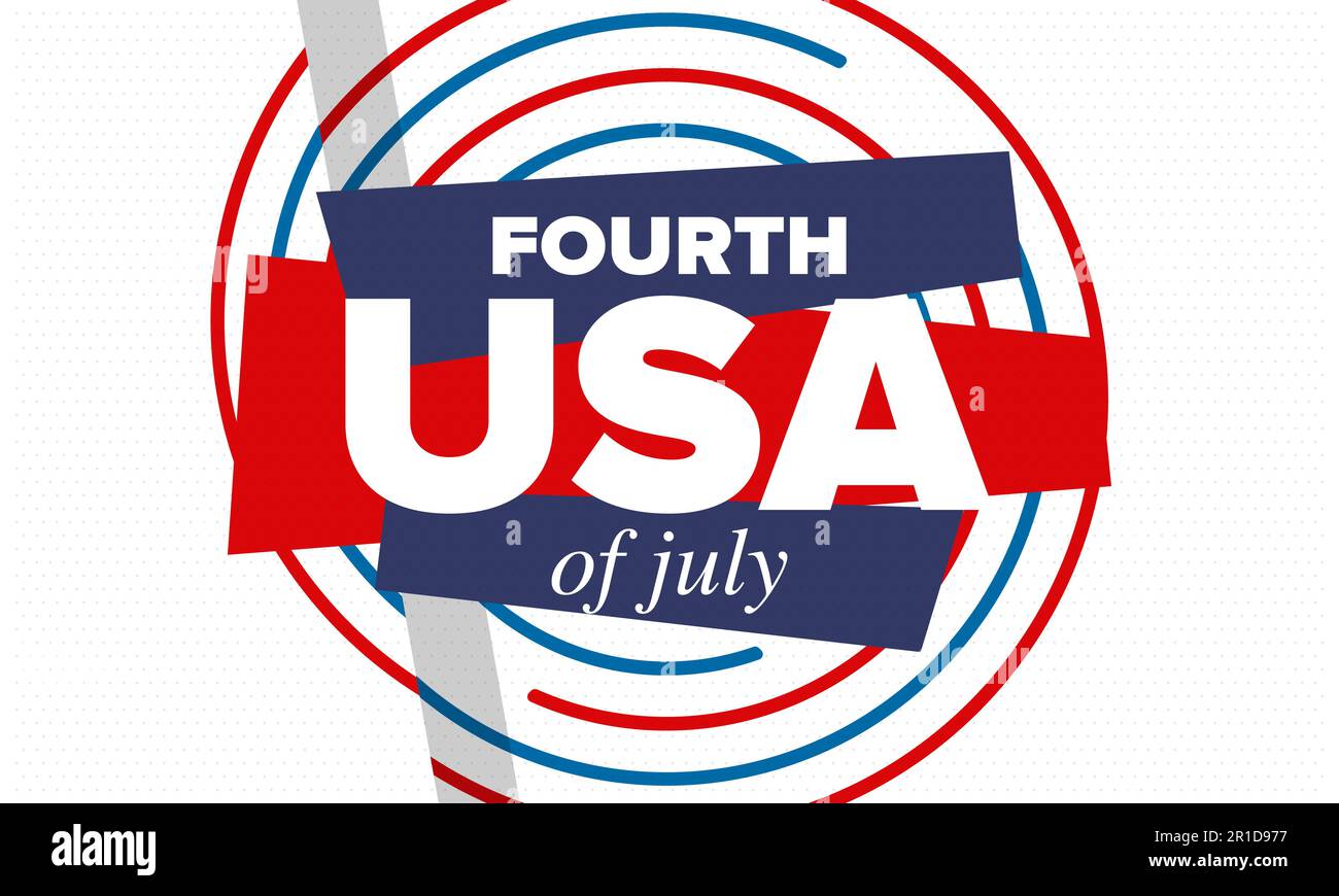 Independence Day in United States of America. Fourth of July. Happy ...