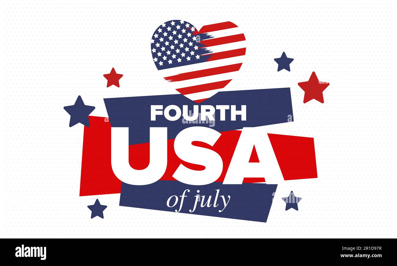 Independence Day in United States of America. Fourth of July. Happy ...