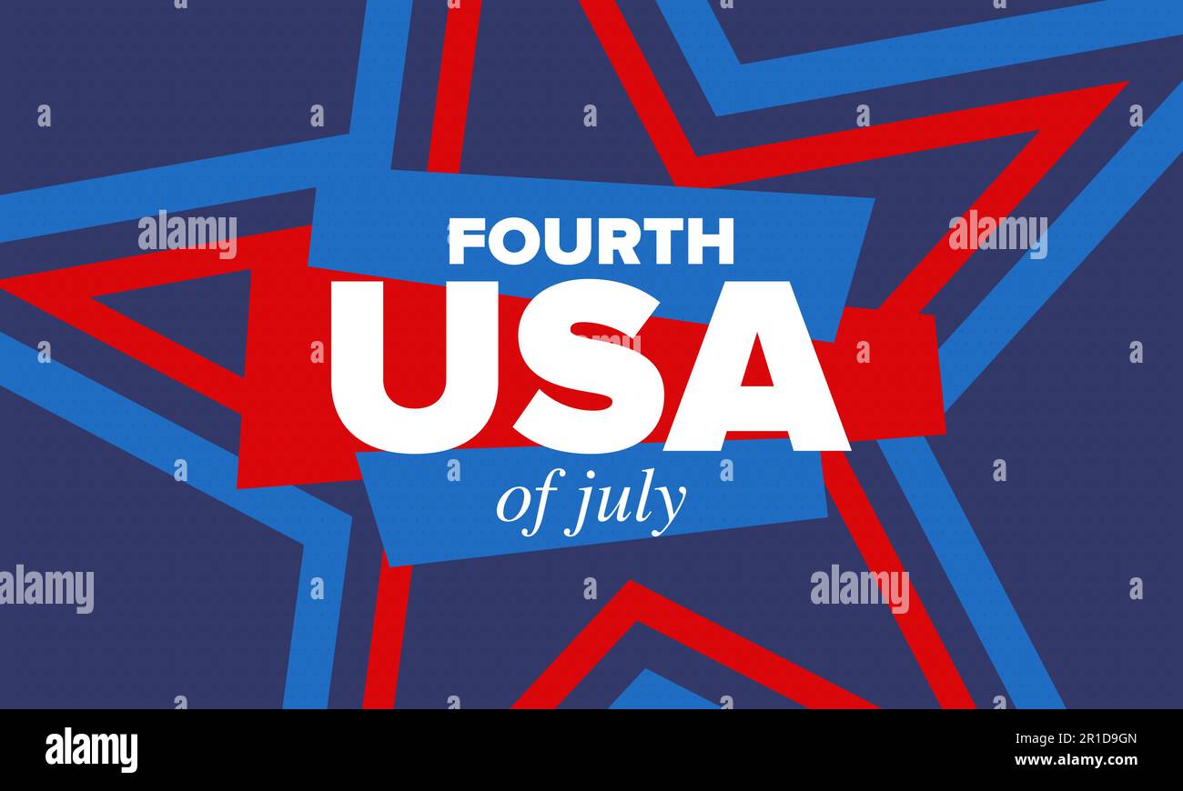 Independence Day in United States of America. Fourth of July. Happy ...
