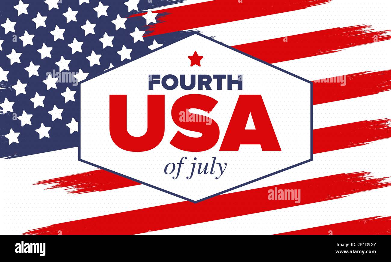 Independence Day in United States of America. Fourth of July. Happy ...