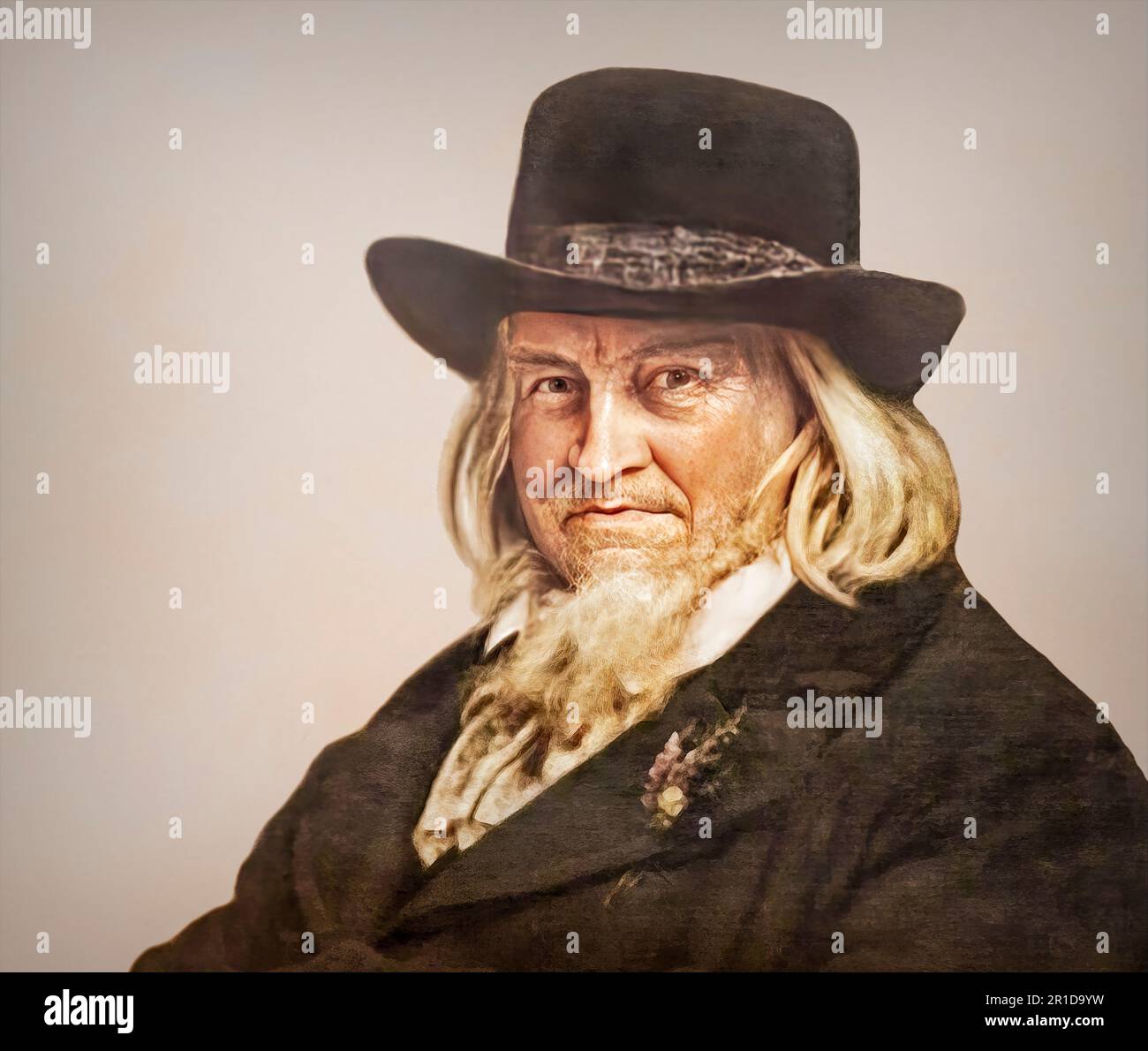 August Heinrich Hoffmann, Hoffmann von Fallersleben, 1798 –1874, German ...