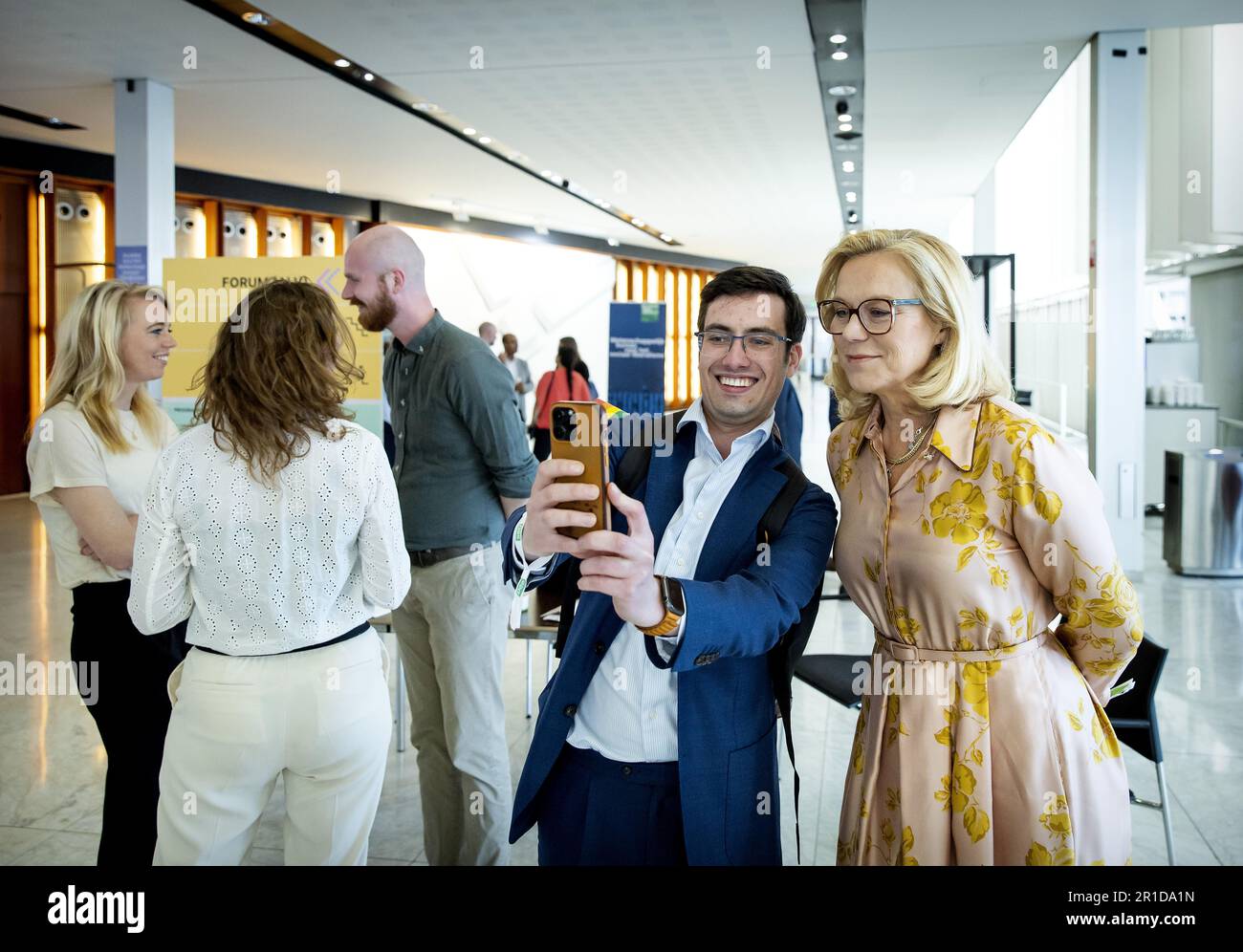 AMSTERDAM - Sigrid Kaag during the 117th party congress of D66 in the ...