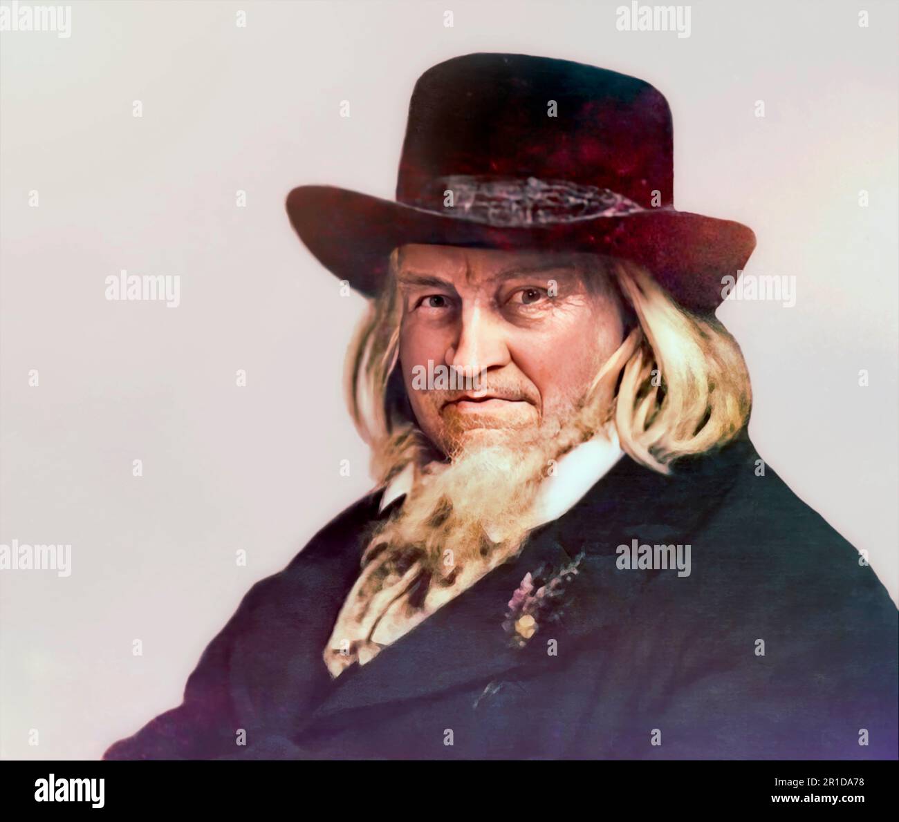 August Heinrich Hoffmann, Hoffmann von Fallersleben, 1798 –1874, German ...