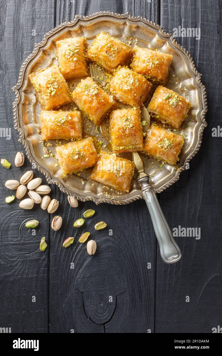 Turkish Baklava With Honey