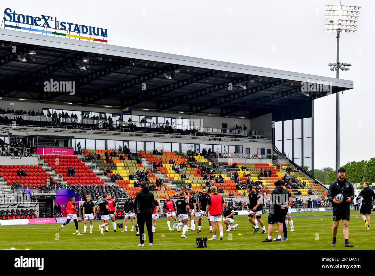 London, UK. 13th May 2023. The Stonex Stadium ready for the Gallagher ...