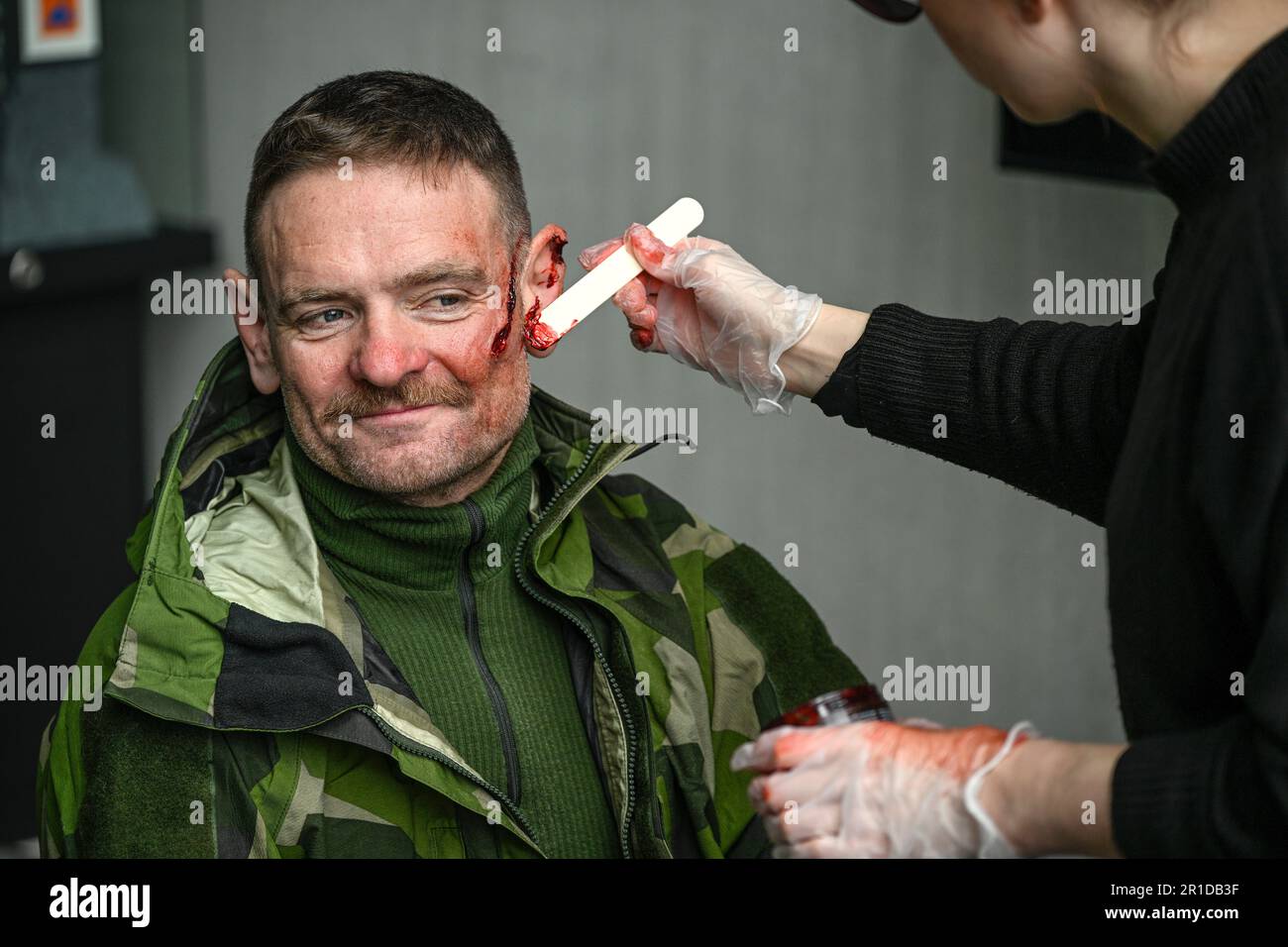 As part of the military exercise Aurora 23, the Swedish Armed Forces ...